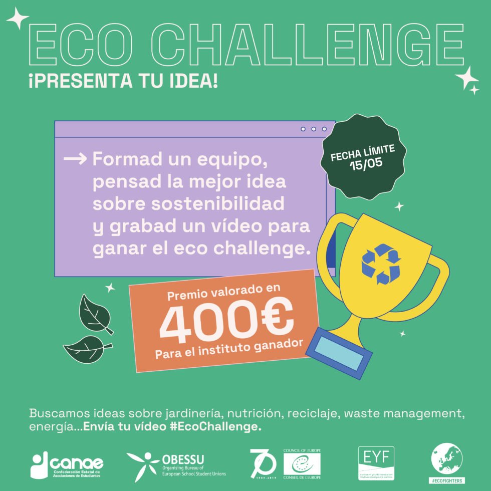 Más iniciativas ecológicas en los institutos, así es el EcoChallenge ...